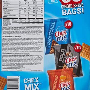 Chex Mix Classics Snack Mix, 1.75 Ounce (Pack of 30)