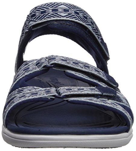 Ryka Women's SAVANNAH Sandal, medieval blue/soft blue, 7.5 M US