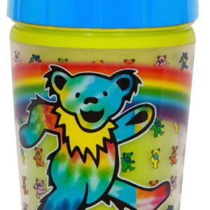 daphyls Grateful Dead Dancing Bear Straw Cup