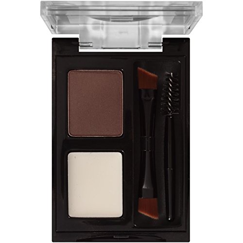 Revlon Eyebrow Kit, ColorStay Brow Kit Eye Makeup with Longwearing Brow Powder, Pomade, Spoolie & Angled Brush Tip, 102 Dark Brown, 0.08 Oz