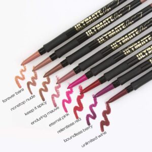 L.A. Girl Ultimate Intense Stay Auto Lipliner, Keep It Spicy, 0.01 oz.,Brown,GP343