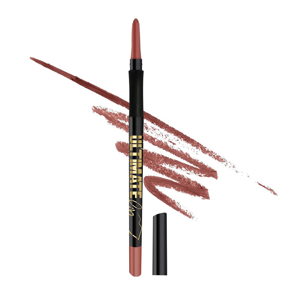 L.A. Girl Ultimate Intense Stay Auto Lipliner, Keep It Spicy, 0.01 oz.,Brown,GP343