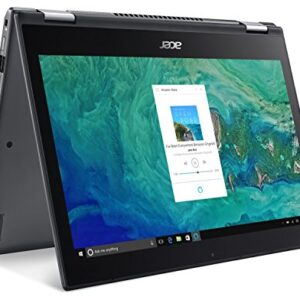 Acer Spin 5 SP513-52N-58WW, 13.3" Full HD Touch, 8th Gen Intel Core i5-8250U, Amazon Alexa Enabled, 8GB DDR4, 256GB SSD, Convertible, Steel Gray