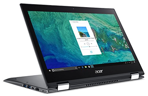 Acer Spin 5 SP513-52N-58WW, 13.3" Full HD Touch, 8th Gen Intel Core i5-8250U, Amazon Alexa Enabled, 8GB DDR4, 256GB SSD, Convertible, Steel Gray