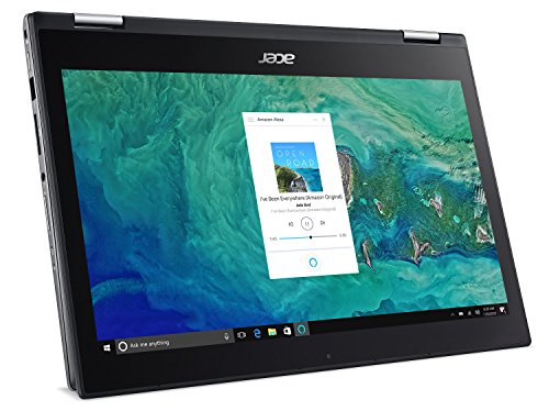 Acer Spin 5 SP513-52N-58WW, 13.3" Full HD Touch, 8th Gen Intel Core i5-8250U, Amazon Alexa Enabled, 8GB DDR4, 256GB SSD, Convertible, Steel Gray