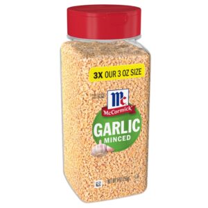 mccormick minced garlic, 9 oz