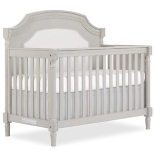 evolur julienne 5-in-1 convertible crib in cloud, greenguard gold certified , 55.5x31.2x51.5 inch (pack of 1)