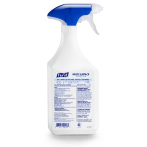 PURELL Multi Surface Disinfectant Spray, Citrus Scent, 28 fl oz Capped Bottle with Spray Trigger in Pack (Pack of 2), 2844-02-ECCAL