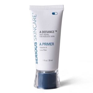 serious skincare defiance primer vitamin a line filler, 1 ounce