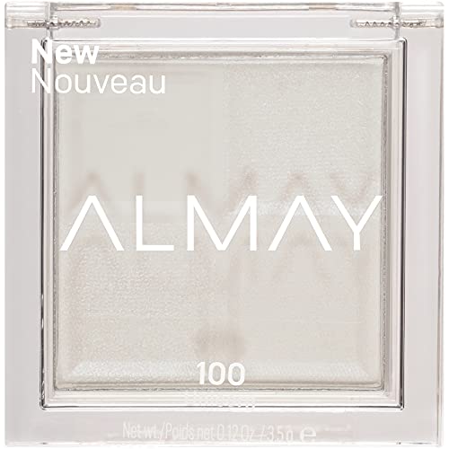 Almay Eyeshadow Palette, Longlasting Eye Makeup, Single Shade Eye Color in Matte, Metallic, Satin and Glitter Finish, Hypoallergenic, 100 Unicorn, 0.1 Oz