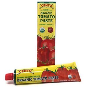 Cento Double Concentrated ORGANIC Tomato Paste - 2/ 4.56 oz tubes