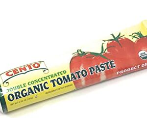 Cento Double Concentrated ORGANIC Tomato Paste - 2/ 4.56 oz tubes