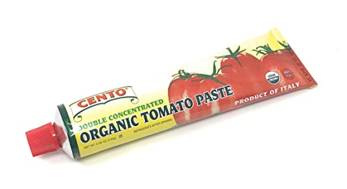 Cento Double Concentrated ORGANIC Tomato Paste - 2/ 4.56 oz tubes