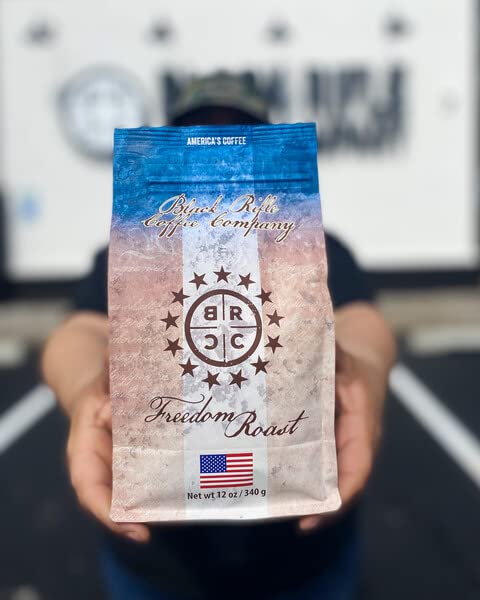 Black Rifle Coffee Company Freedom Roast, Medium Roast Ground Coffee, 12 OZ Bag