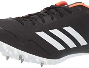 adidas Women's Adizero Prime sp Running Shoe, core Black, FTWR White, Orange, 13