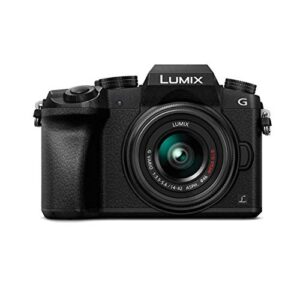 Panasonic LUMIX G7 Mirrorless Digital Camera (Black) Bundle with 128GB Memory Card and Accessories