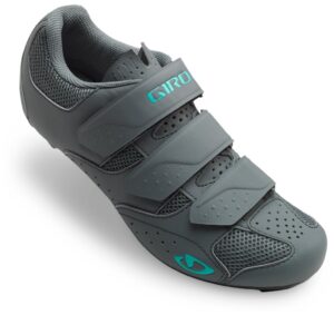 giro techne w womens road cycling shoe − 38, titanium/glacier (2020)