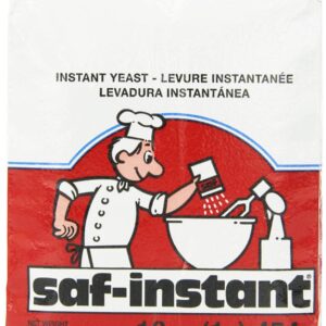 SAF Instant Yeast Red for Baking Cake, Bread and Dough, 1 Pound (1 Pack)