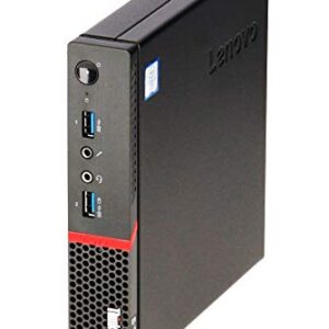 Lenovo ThinkCentre M900 Tiny Desktop, Quad Core i7 6700T 2.8Ghz, 16GB DDR4, 2TB Hard Drive, Windows 10 (Renewed)