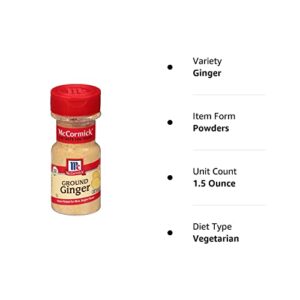 McCormick Ground Ginger, 1.5 oz