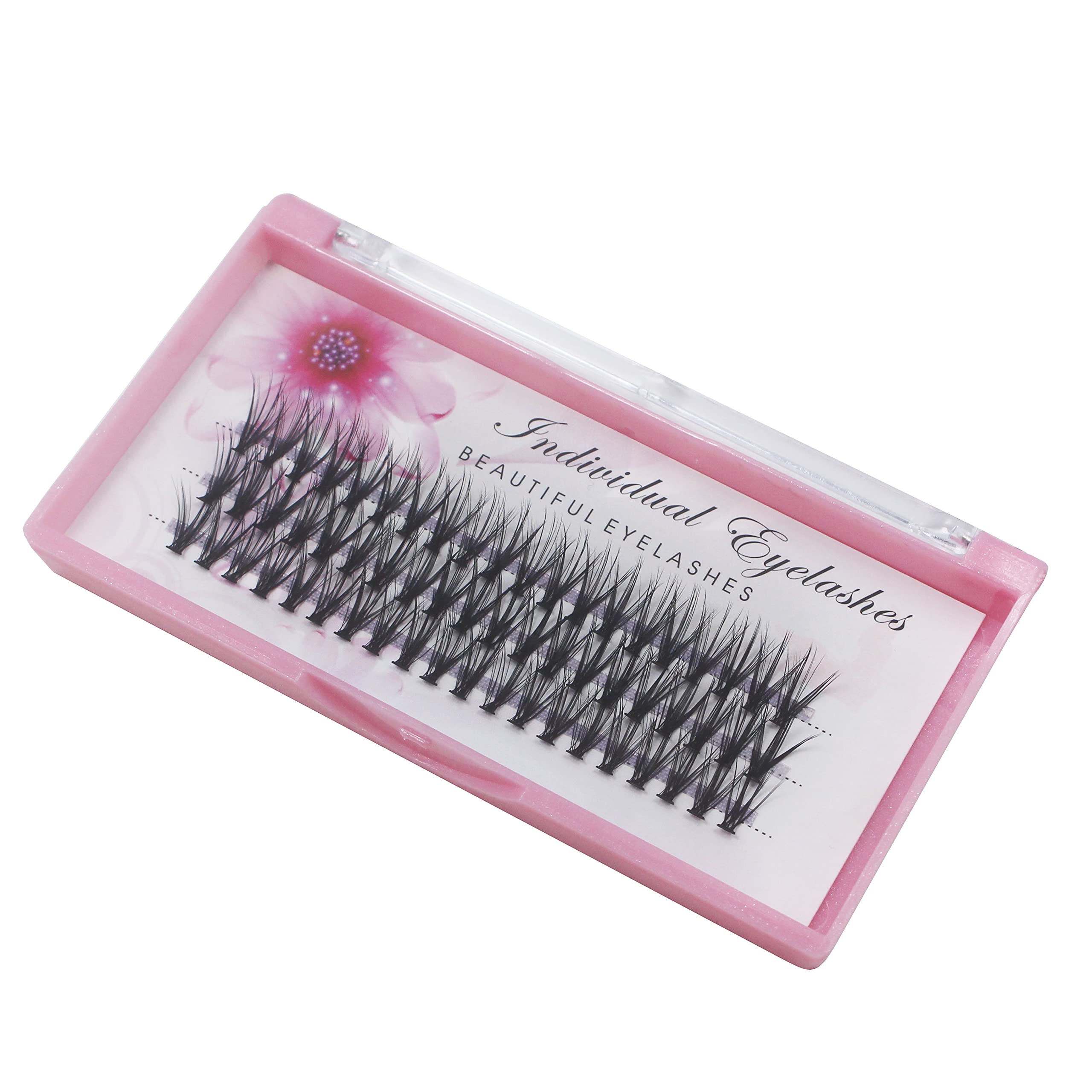 Bodermincer 20D 0.07mm Thickness 8-22mm To Choose Grafting False Eyelashes False Eyelashes Individual Natural Long Mink Fake Eyelashes Extension Handmade (14mm)