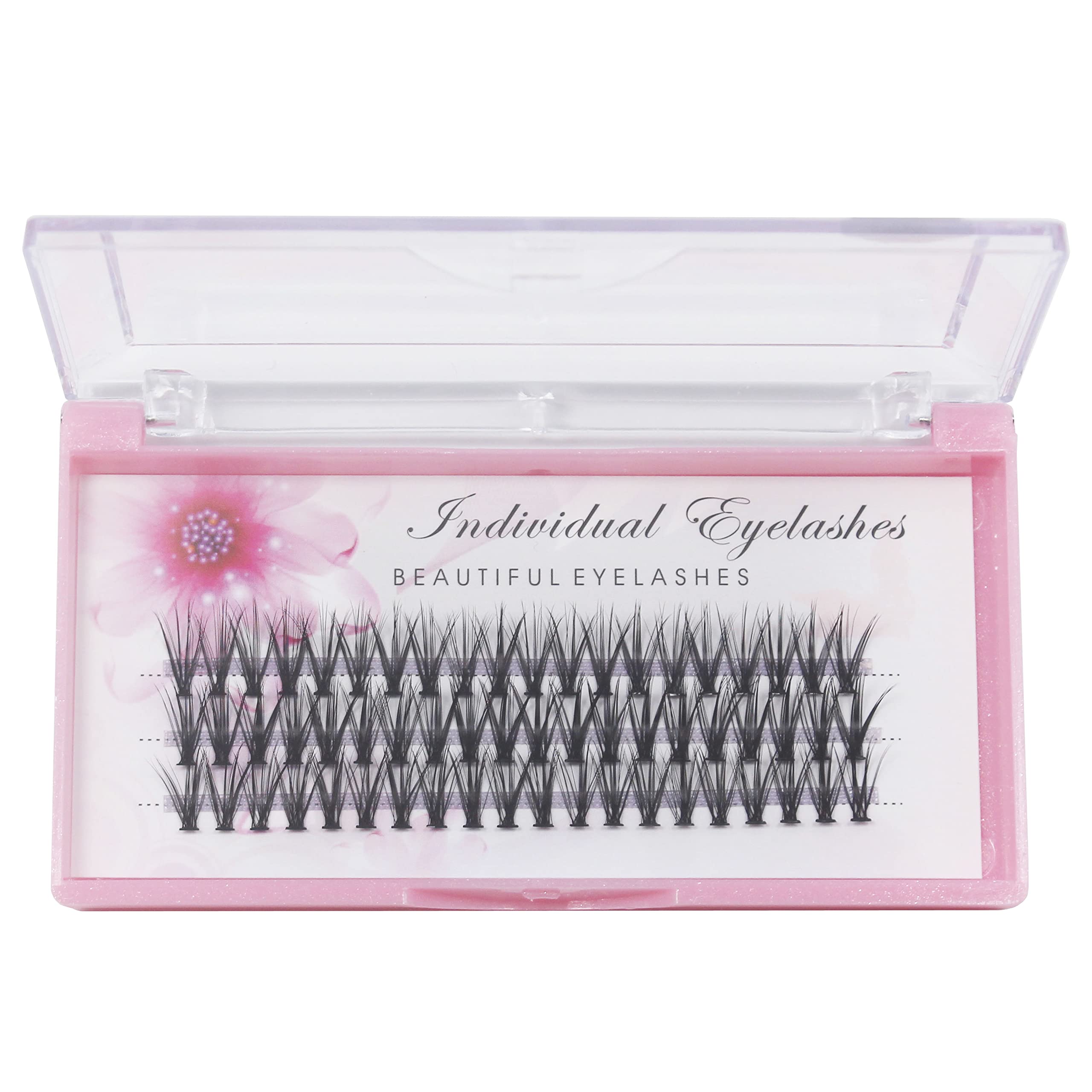 Bodermincer 20D 0.07mm Thickness 8-22mm To Choose Grafting False Eyelashes False Eyelashes Individual Natural Long Mink Fake Eyelashes Extension Handmade (14mm)