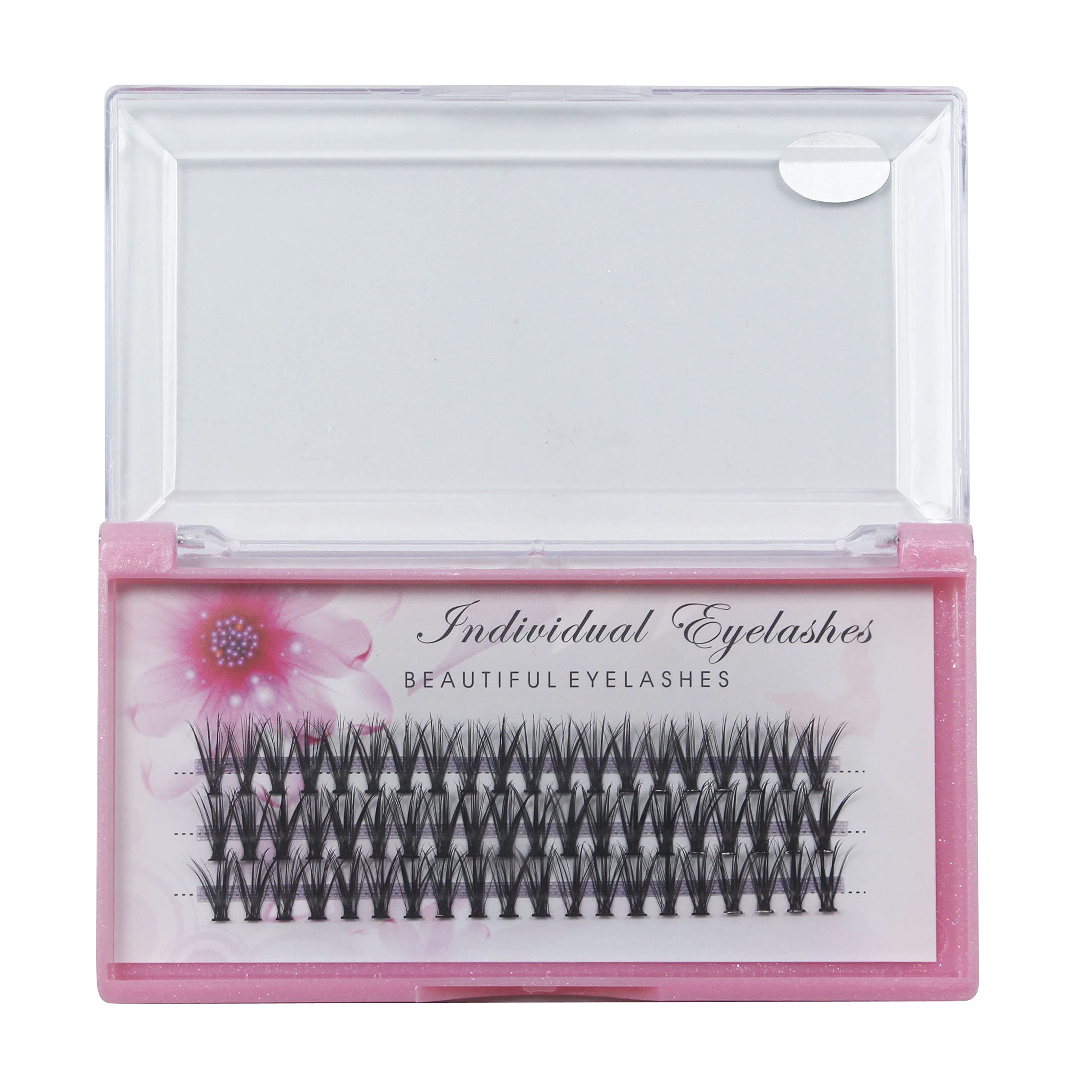 Bodermincer 20D 0.07mm Thickness 8-22mm To Choose Grafting False Eyelashes False Eyelashes Individual Natural Long Mink Fake Eyelashes Extension Handmade (14mm)