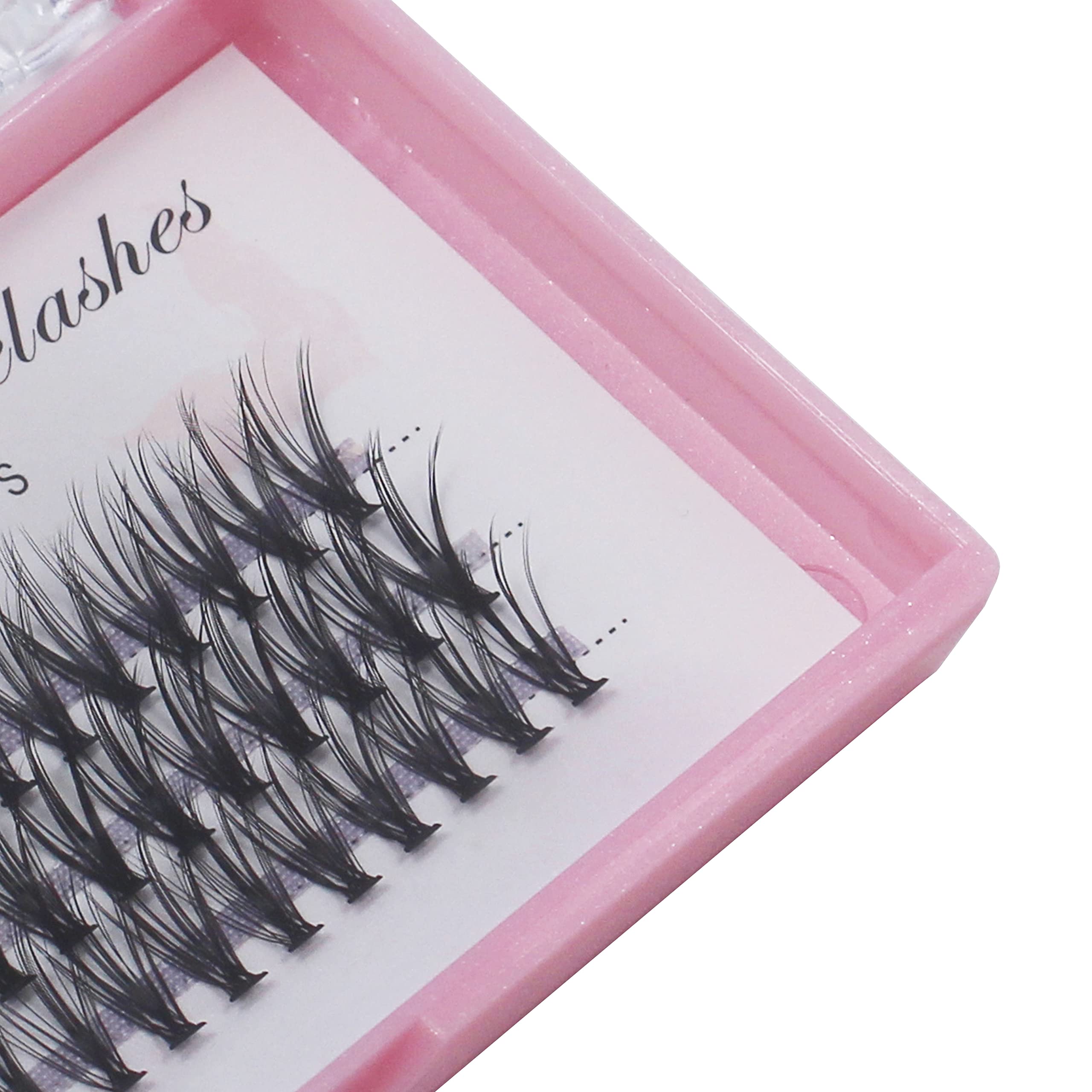 Bodermincer 20D 0.07mm Thickness 8-22mm To Choose Grafting False Eyelashes False Eyelashes Individual Natural Long Mink Fake Eyelashes Extension Handmade (14mm)