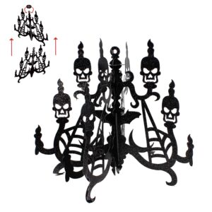 JOYIN Halloween Haunted House Chandelier Decoration Swirl Ceiling Hanging and Wall Decoration Set