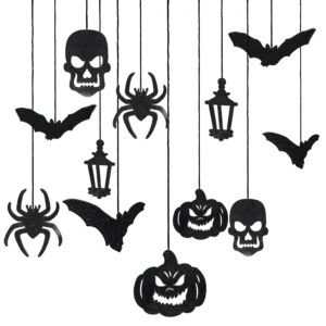 JOYIN Halloween Haunted House Chandelier Decoration Swirl Ceiling Hanging and Wall Decoration Set