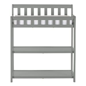 Dream On Me Ashton Changing Table, Steel Grey 34x20x40 Inch (Pack of 1)