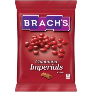 Brach's Cinnamon Imperials Candy 9 Oz Bag (Pack of 2 Bags) (18 Ounces Total Weight)