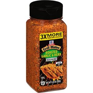 mccormick grill mates roasted garlic & herb seasoning, 9.25 oz