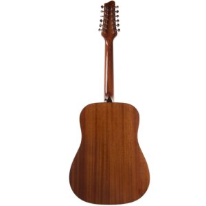 Sawtooth Mahogany Series 12-String Solid Mahogany Top Acoustic-Electric Dreadnought Guitar