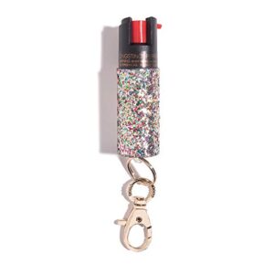 super-cute pepper spray keychain - fashionable & powerful, our 10% oc, no gel sprays long range and is specifically designed for women, safe, accessible, easy to use - multi color