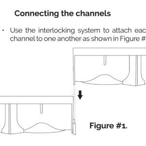 Drainage Trench - Channel Drain with Grate - Black Plastic - 3 x 39 - (117" Total Length)