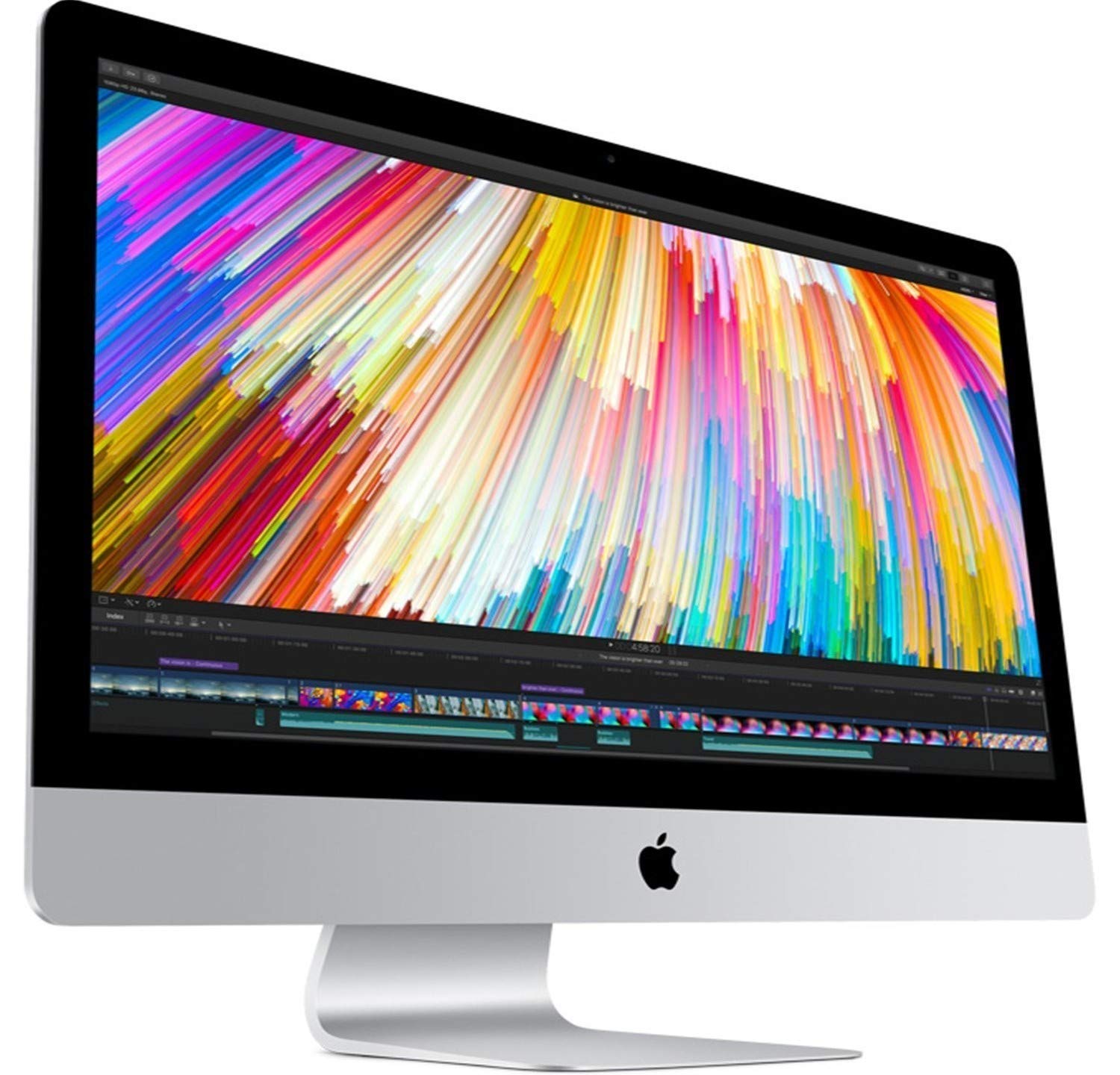 Apple iMac ME089LL/A Intel Core i5-4670 X4 3.4GHz 8GB 1TB 27in, Silver (Renewed)