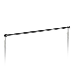 fotoconic pro 10 feet/3m aluminum alloy 3 section telescopic background support cross arm crossbar (black)