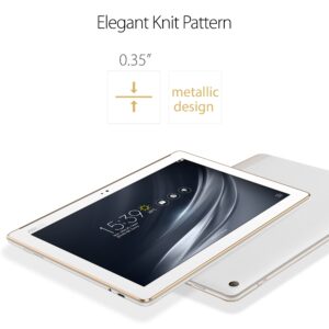 ASUS ZenPad 10 10.1-inch IPS WXGA (1920x1200) FHD Tablet, 2GB RAM 16GB storage, 4680 mAh battery, Android 7.0, Pearl White (Z301MF-A2-WH)