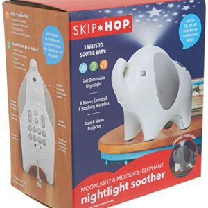 Skip Hop Baby Soother, Moonlight & Melodies, Elephant