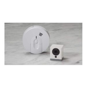 WYZE Cam v2 1080p HD Indoor WiFi Smart Home Camera with Night Vision, 2-Way Audio, Works with Alexa & the Google Assistant, White, 1-Pack