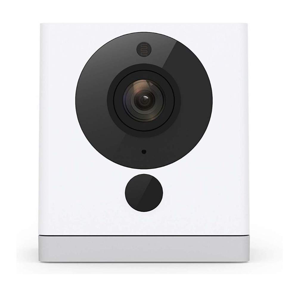 WYZE Cam v2 1080p HD Indoor WiFi Smart Home Camera with Night Vision, 2-Way Audio, Works with Alexa & the Google Assistant, White, 1-Pack