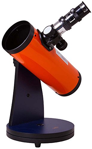 Levenhuk LabZZ D1 Easy to Use Telescope for Children with Rotating Table Dobson Mount and 100x Magnification