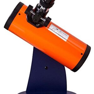 Levenhuk LabZZ D1 Easy to Use Telescope for Children with Rotating Table Dobson Mount and 100x Magnification