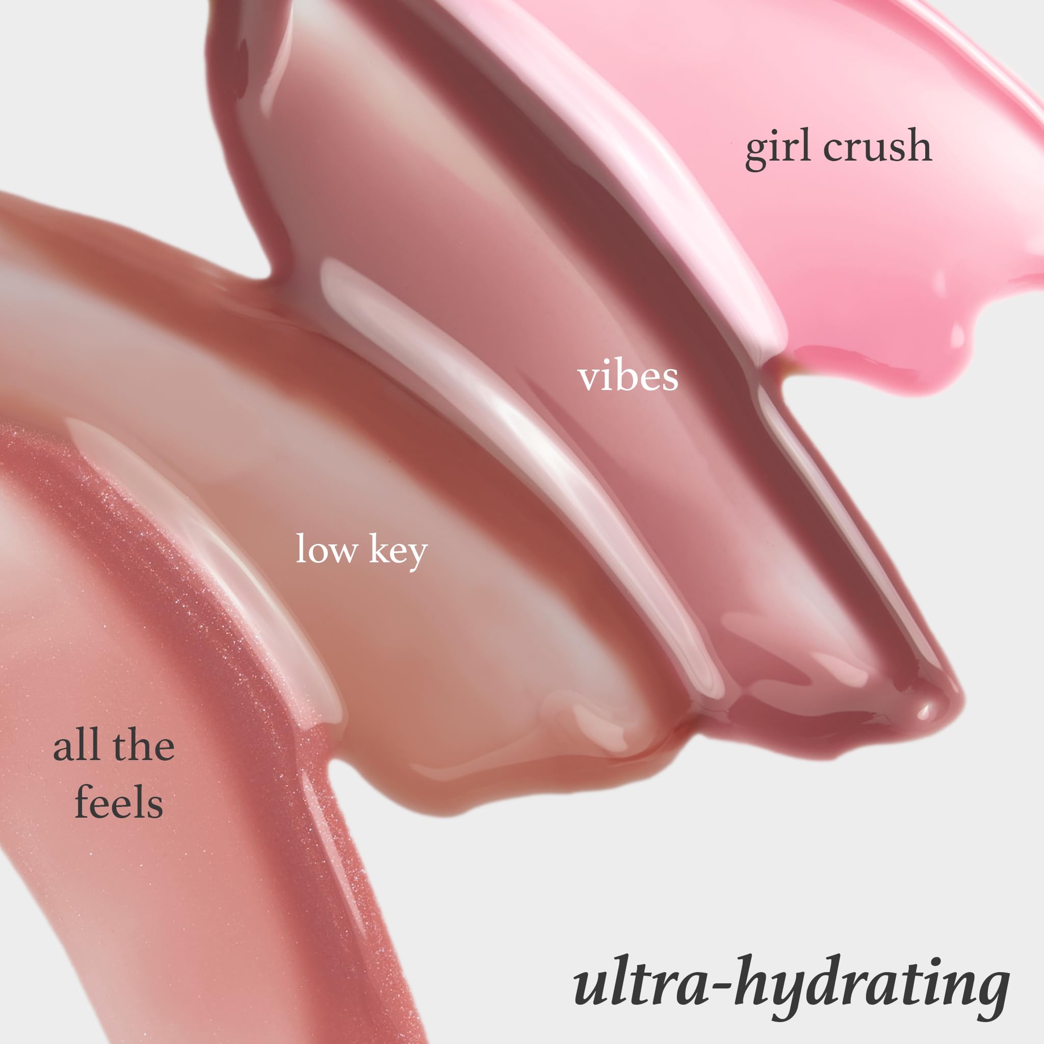 Julep So Plush Hydrating Lip Gloss - Vibes - High-Shine Hydrating Lightweight Lip Color - Non-Sticky Formula - Vitamin E Soothes and Repairs Lips