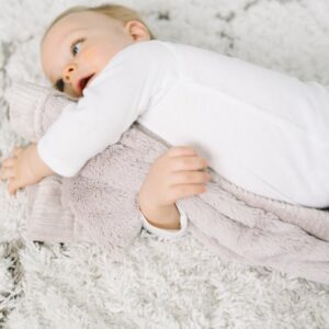 Saranoni Receiving Blankets for Babies Super Soft Boutique Quality Lush Luxury Baby Blanket (Feather, Receiving Blanket 40" x 30")