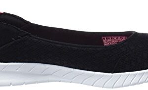 Skechers Women's 23628 Trainers, Black (Black/Pink), 3 UK 36 EU