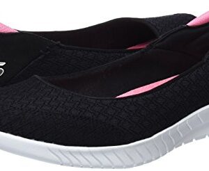 Skechers Women's 23628 Trainers, Black (Black/Pink), 3 UK 36 EU