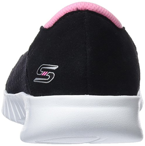 Skechers Women's 23628 Trainers, Black (Black/Pink), 3 UK 36 EU