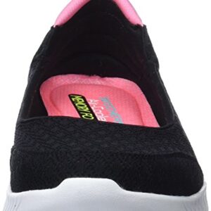 Skechers Women's 23628 Trainers, Black (Black/Pink), 3 UK 36 EU